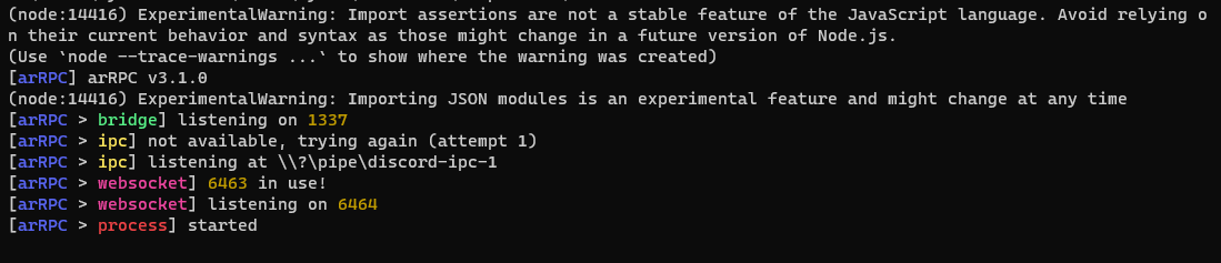 not working · Issue #42 · OpenAsar/arrpc · GitHub