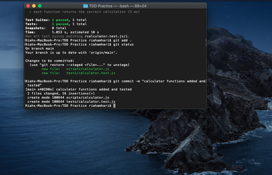 GitHub - riahamhari/testing-practice: Test Driven Development (TDD ...