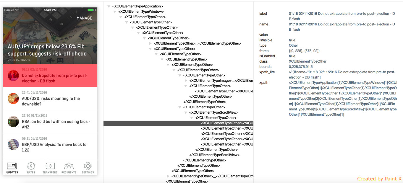 Appium Ios Driver Could Not Identify Subview Elements From Listview · Issue 666 · Appium Java