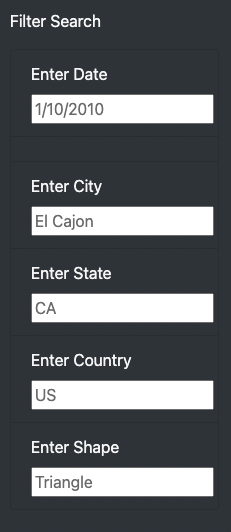 GitHub - jbailey2705/UFOs