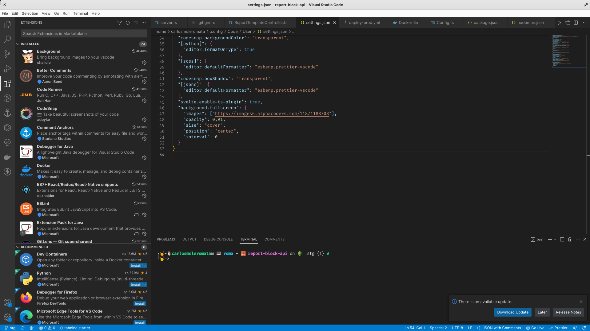[Bug Report] Full background not working anymore · Issue #401 ...