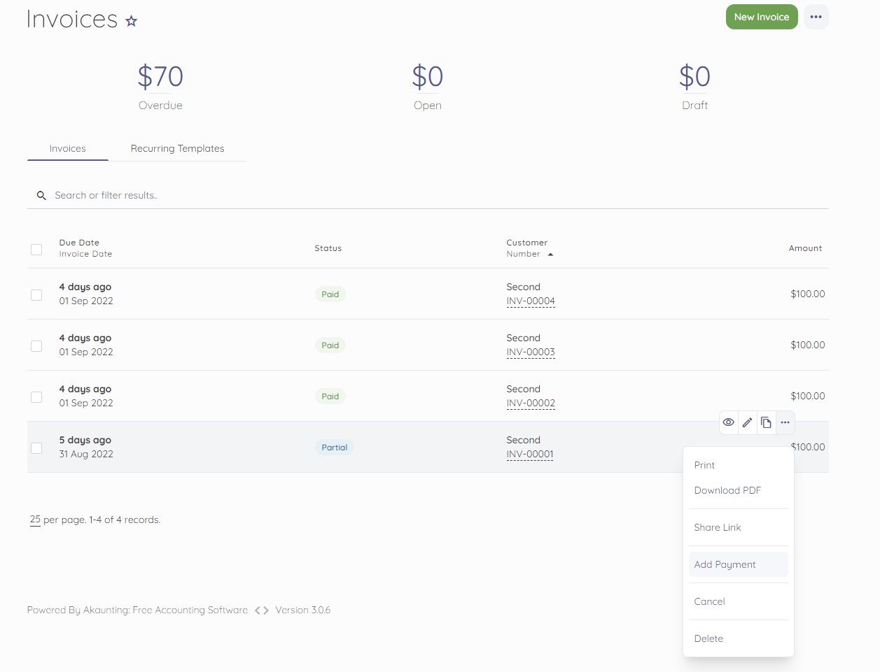 Add payment from invoice/bill index · Issue #2616 · akaunting/akaunting · GitHub