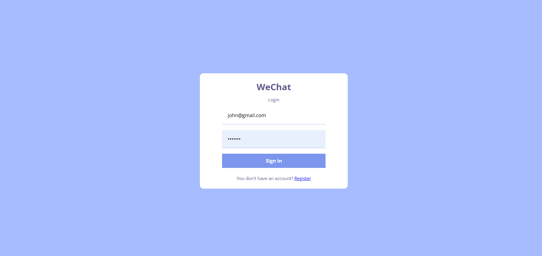GitHub - yash-452/WeChat: It is real time chat application using reactjs and firebase where we ...