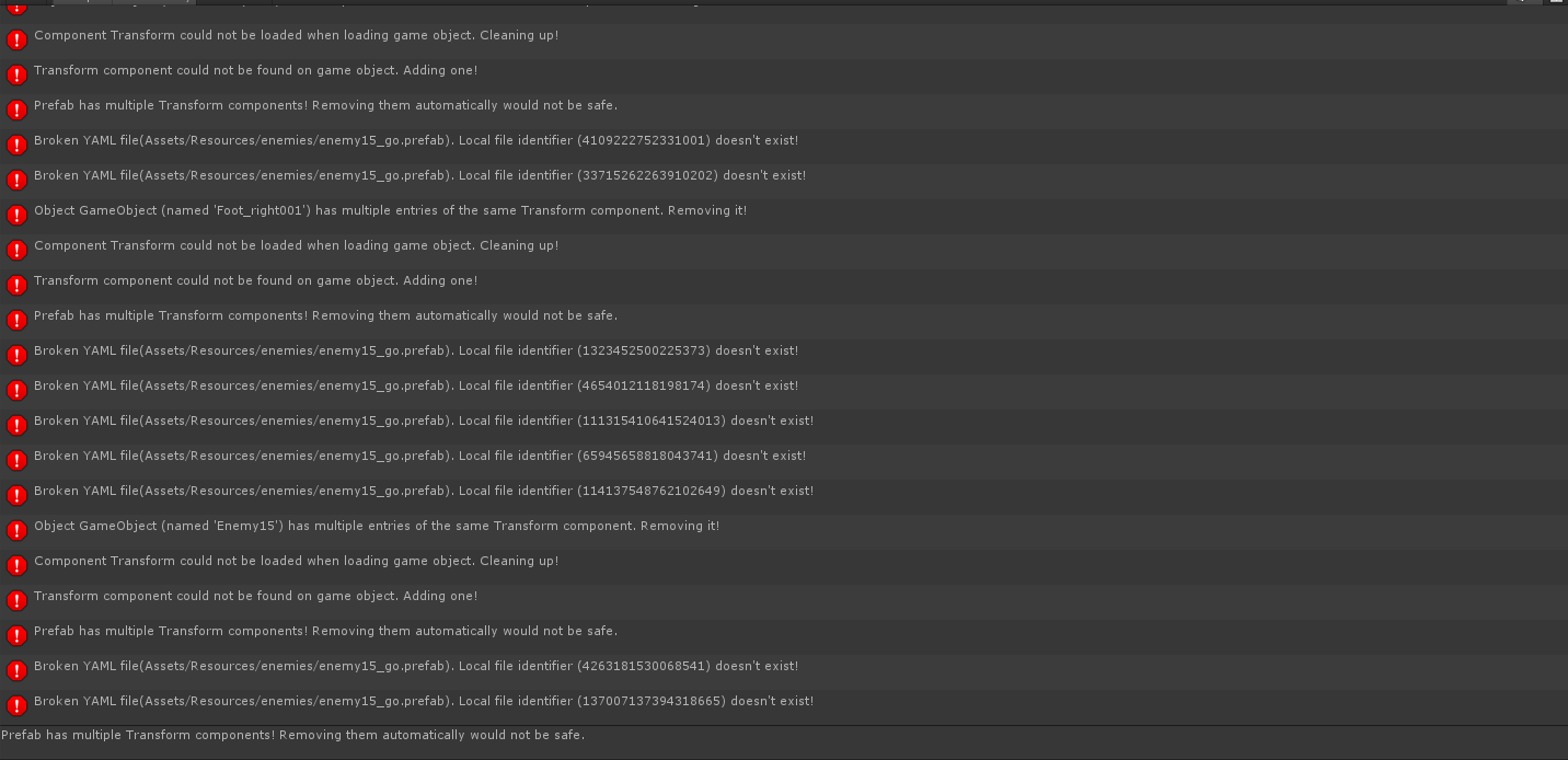 Bug Corrupted Prefabs From Ripped Unity 4 Games After Upgrading To
