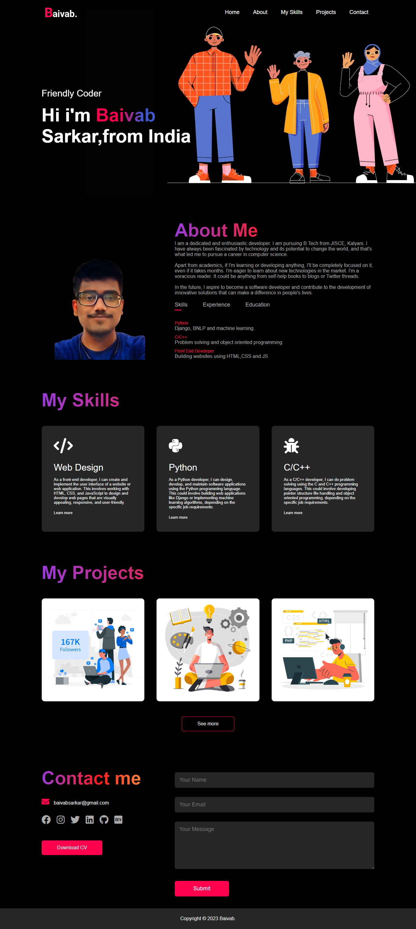 GitHub - ThisIs-Developer/Portfolio: Portfolio can include a range of projects, assignments, and ...