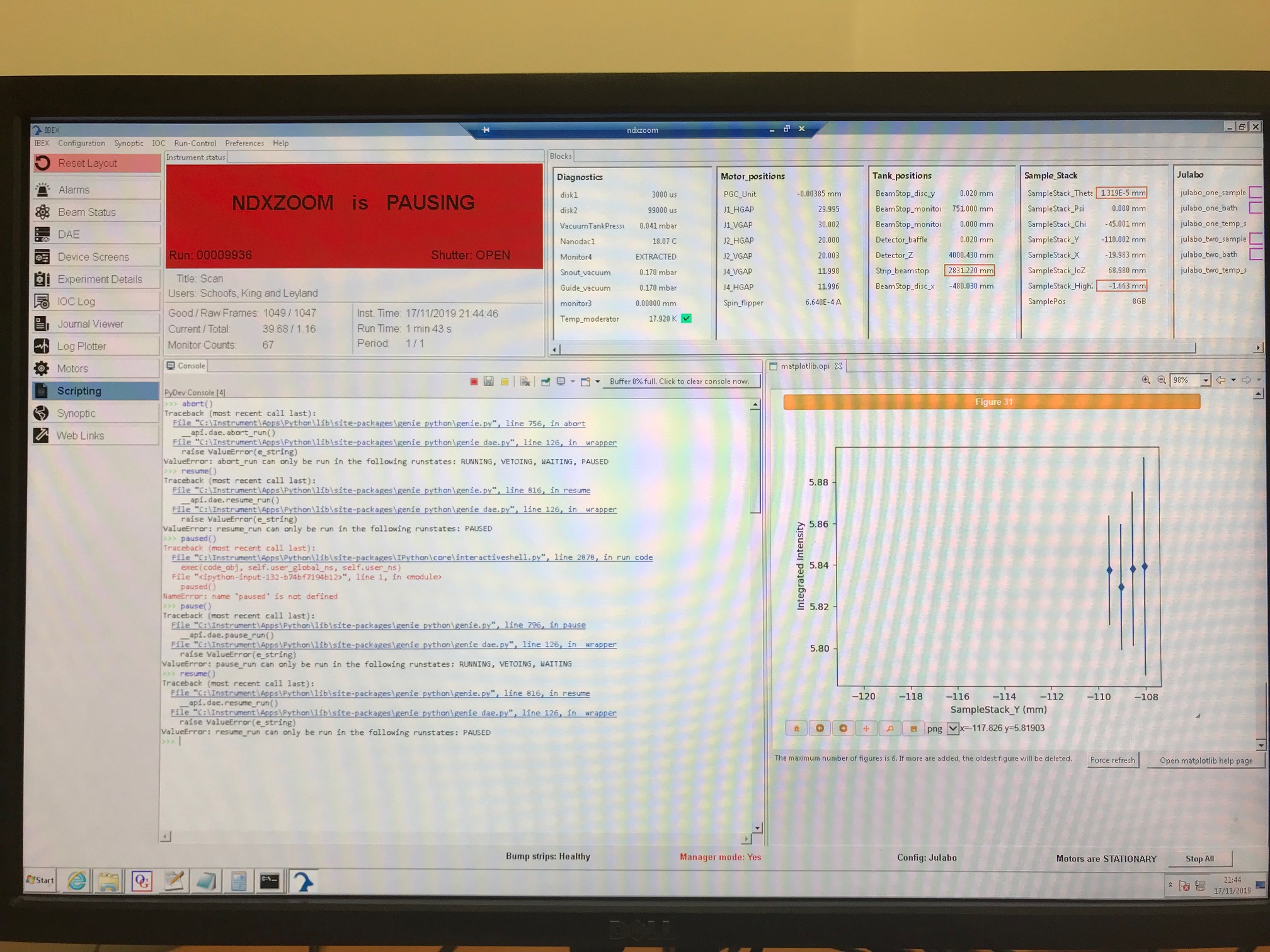 ZOOM: IBEX hung during a "Scan" command (locked ICP commands out) · Issue #4961 ...