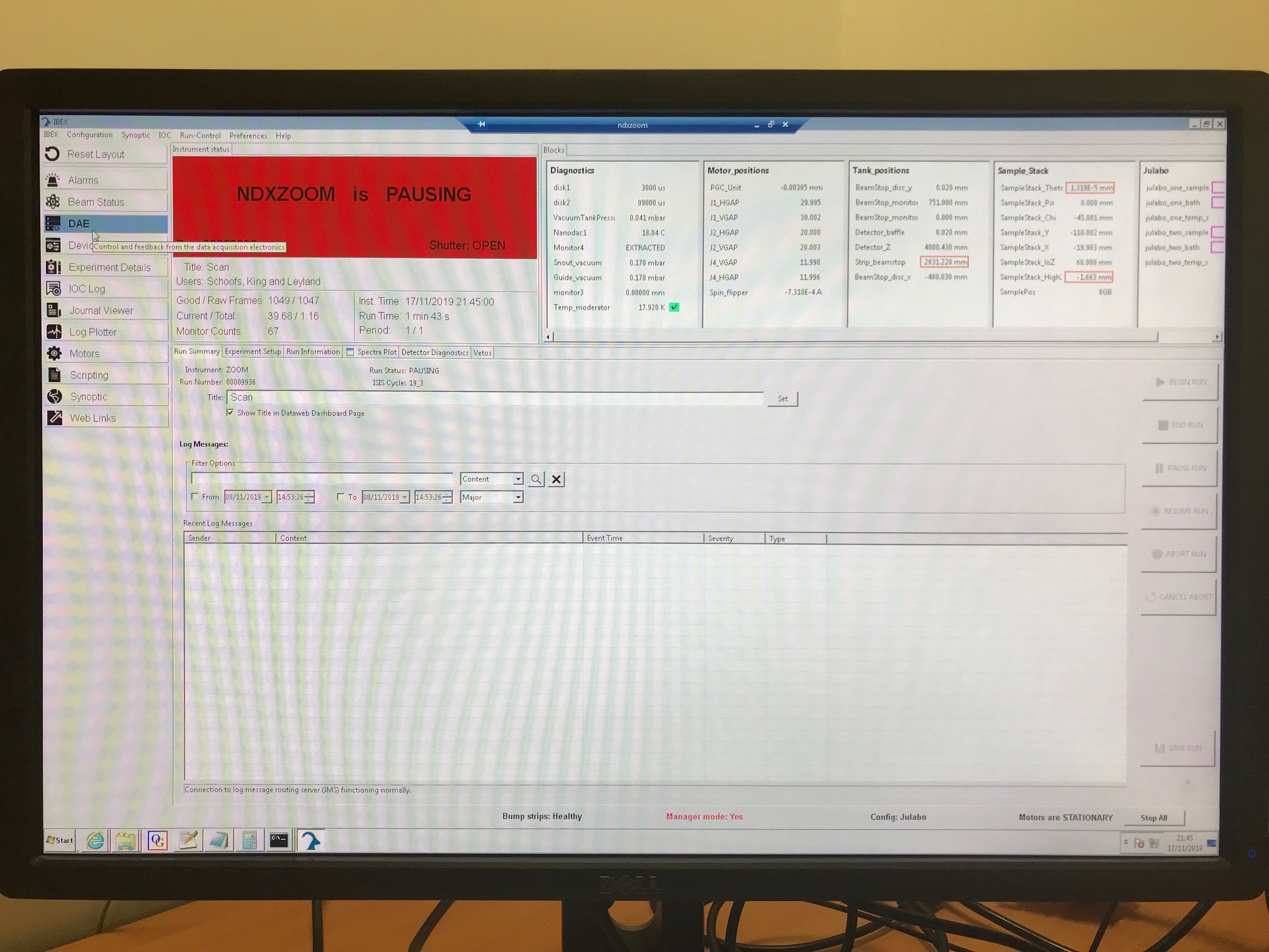 ZOOM: IBEX hung during a "Scan" command (locked ICP commands out) · Issue #4961 ...