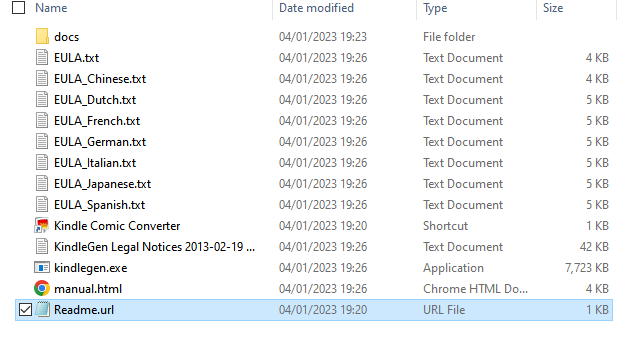 Kindle Gen not getting recognised · Issue #454 · ciromattia/kcc · GitHub