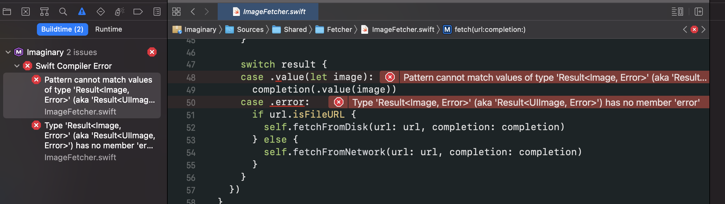 Build fails (at least when using Swift Package Manager) · Issue #97 · hyperoslo/Imaginary · GitHub