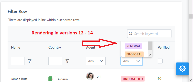 Component: p-table, p-dropdown filter · Issue #11723 · primefaces/primeng · GitHub