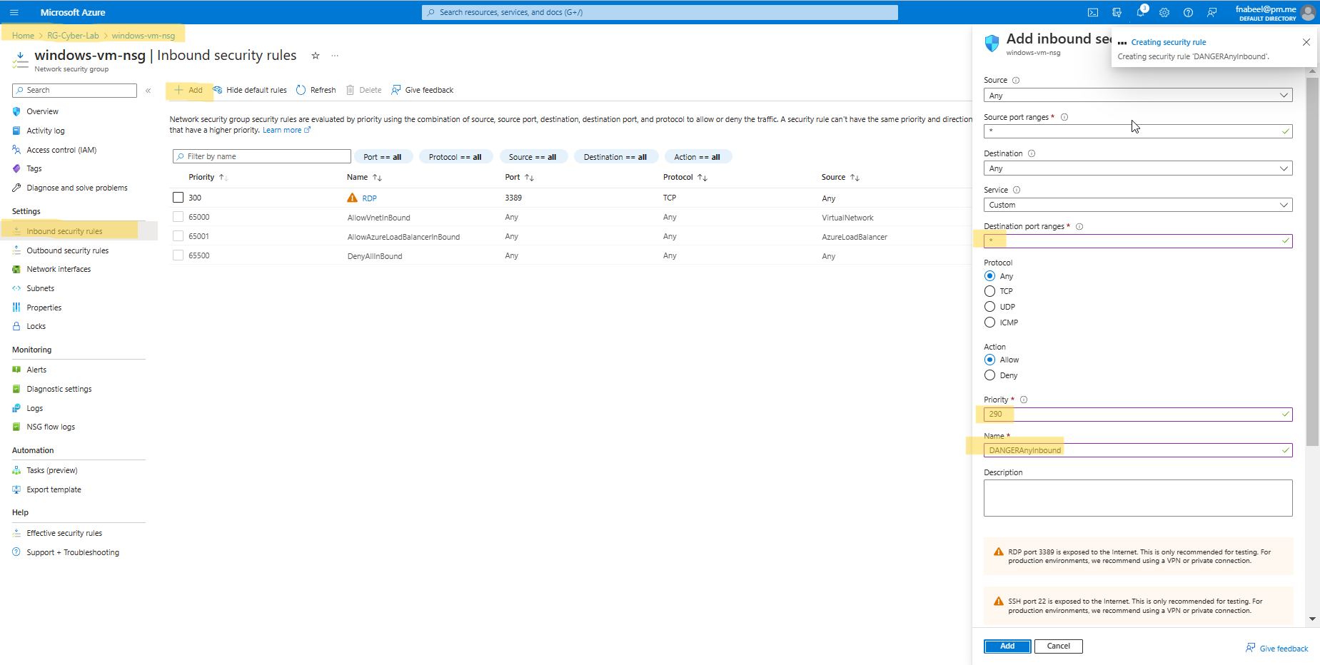 GitHub - farisdou/Cloud-SOC-PreReq