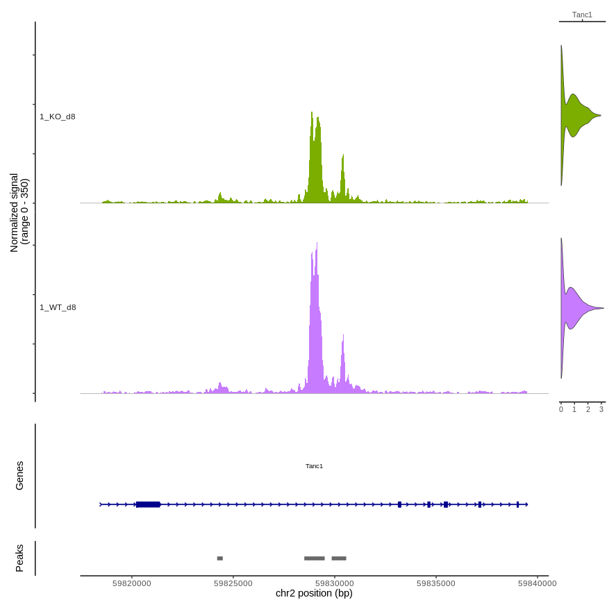 weird plot using plotbrowsertrack · Issue #1593 · GreenleafLab/ArchR · GitHub
