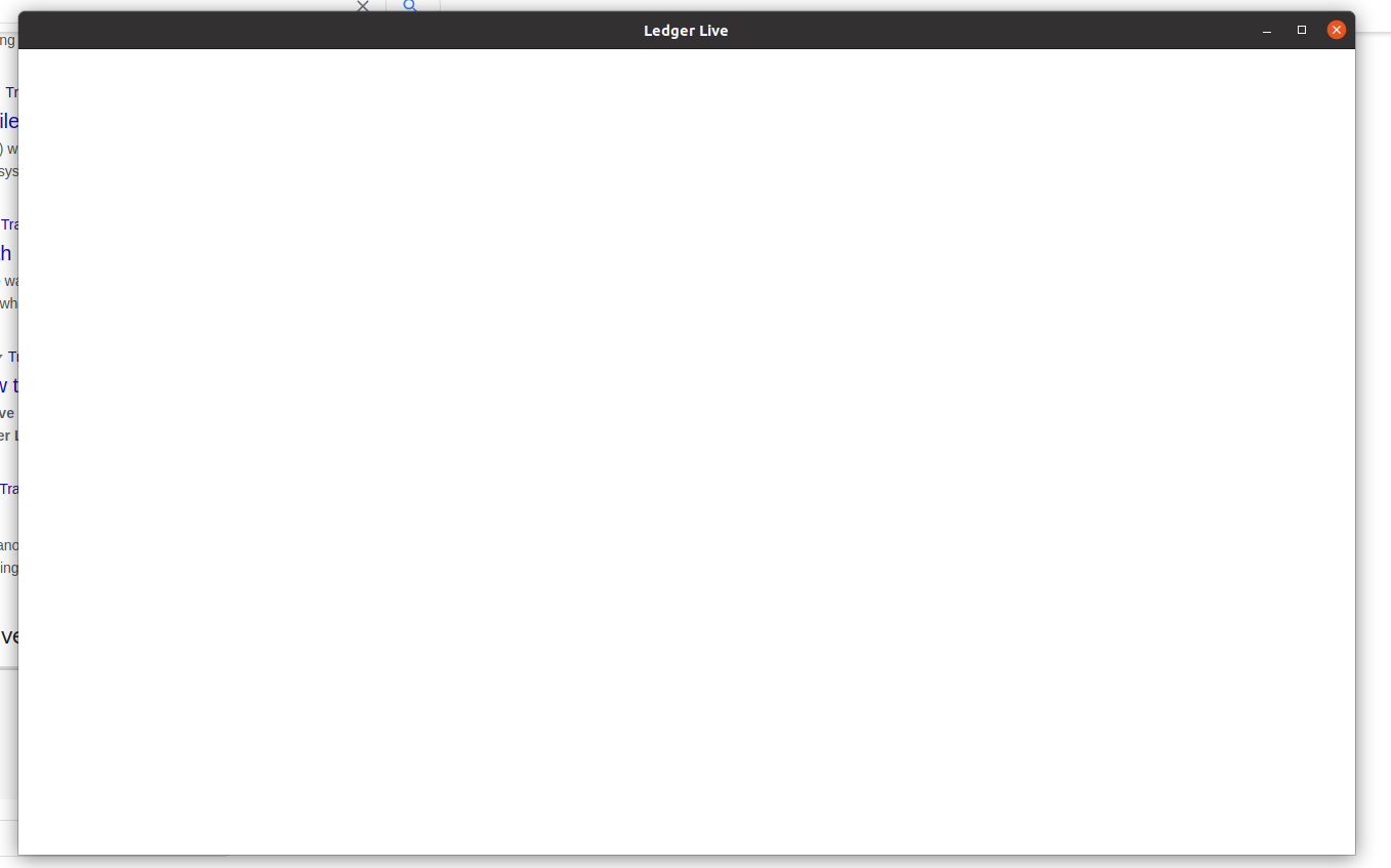 Blank screen when starting app · Issue #3979 · LedgerHQ/ledger-live-desktop · GitHub