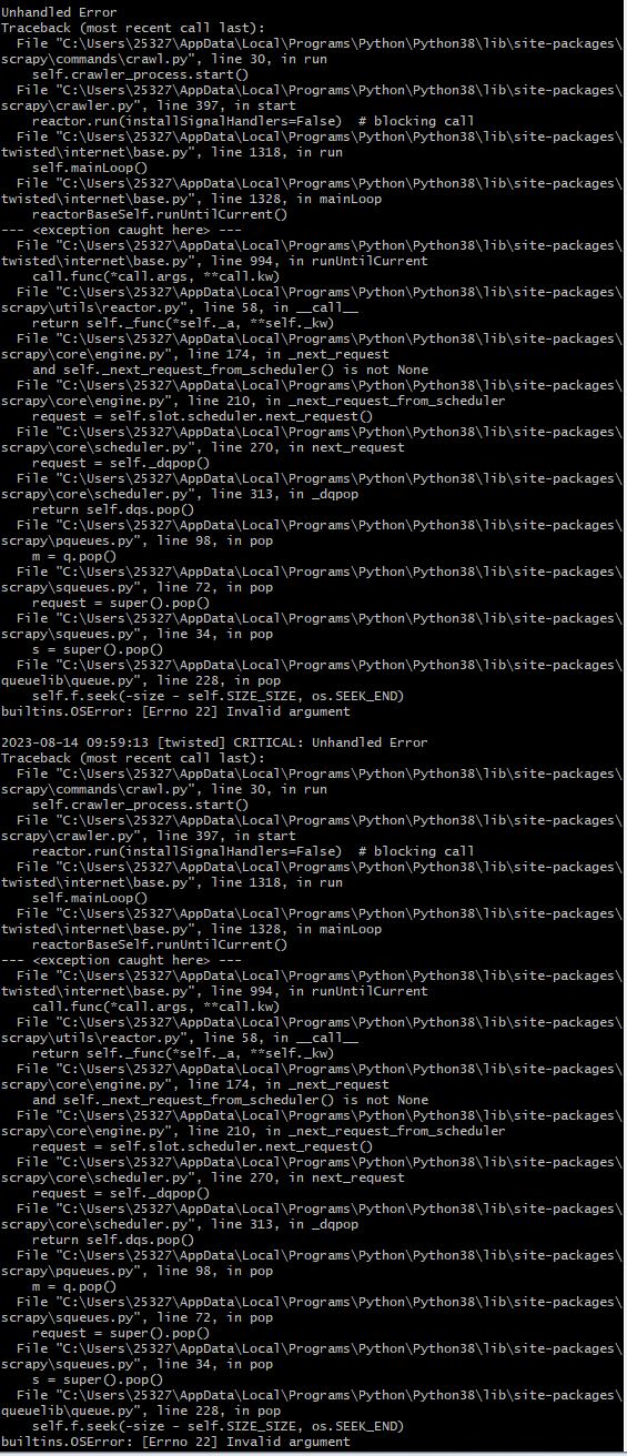 以一个关键词组爬完后不能继续爬了。 · Issue 395 · Dataabc Weibo Search · Github