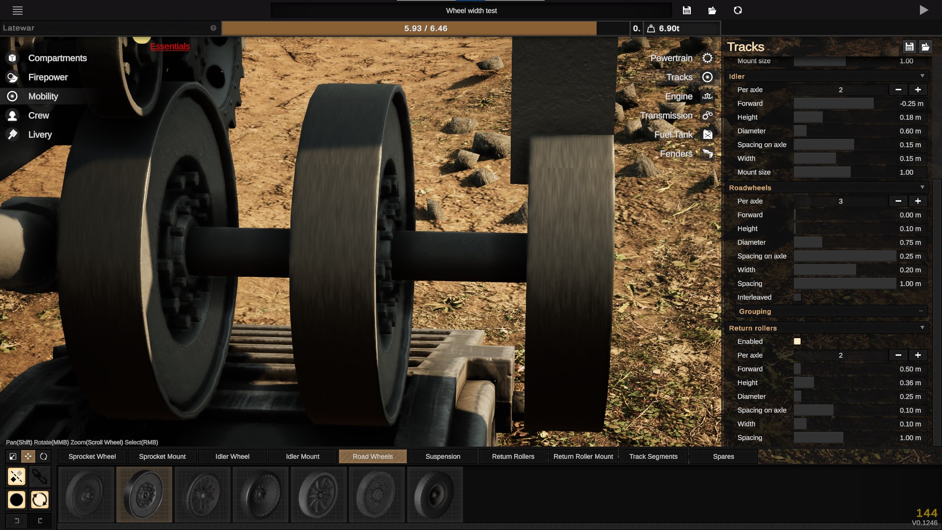 Visual Width of Road Wheels is Different from the Specified Width · Issue #196 · Muushy/Sprocket ...