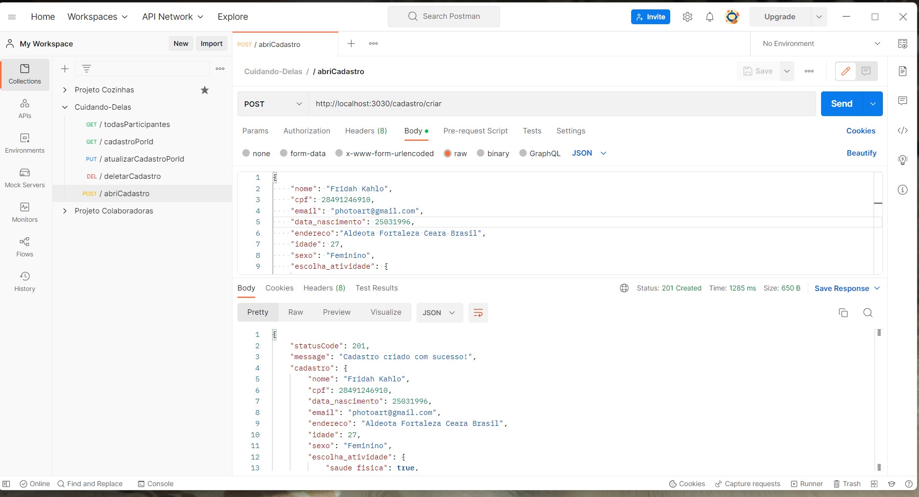 GitHub - thamilescarvalho/projeto-final-thamiles-cuidando-delas: Projeto final do curso Todas em ...