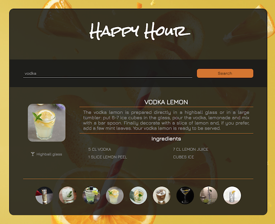 GitHub - eva-lng/happy-hour: This web application functions as a ...