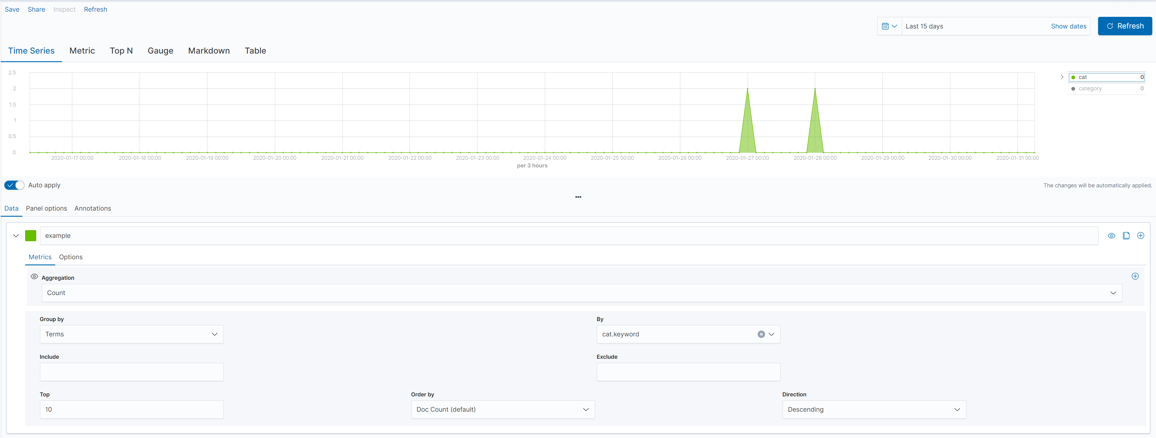 TSVB: grouping by terms, filtering by term does not work properly if 2 terms start with the same ...