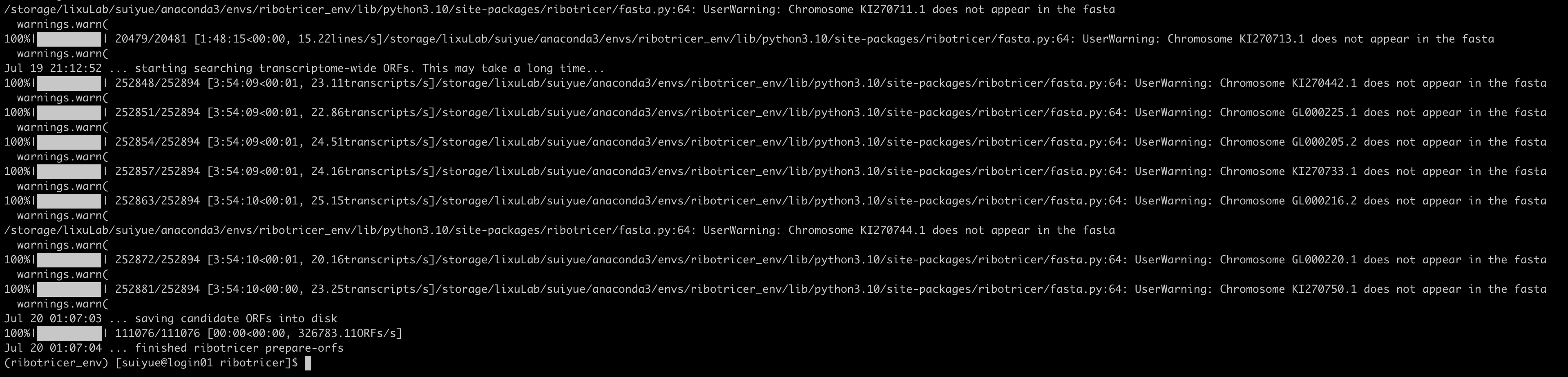 Empty result in first step (Preparing candidate ORFs) · Issue #140 · smithlabcode/ribotricer ...