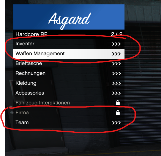 Beim f5 interaktionsmenü funktionen entfernen (siehe comments) · Issue #245 · Asgard-RP/Backlog ...