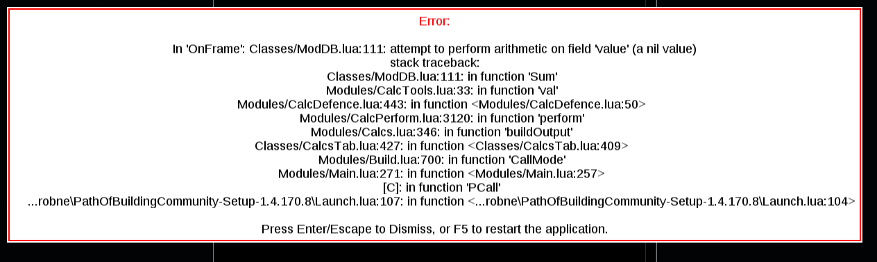 Cant start new build, after clicking NEW getting error · Issue #4605 ...