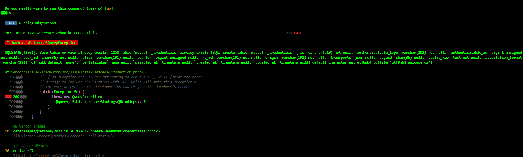 [DB ERRORS] Unable to migrate from v3.4.2 to v4.0.0 · Issue #175 · Bubka/2FAuth · GitHub