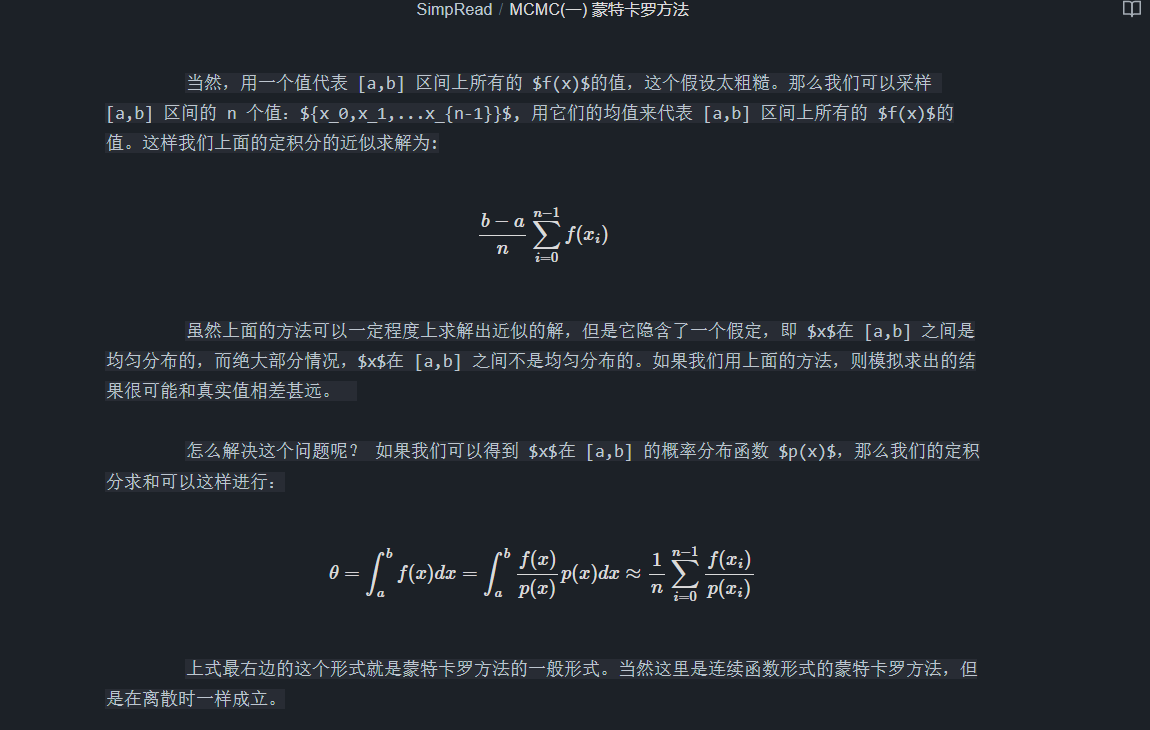 博客园文章导入到obsidian中公式显示问题 · Issue #5336 · Kenshin/simpread · GitHub