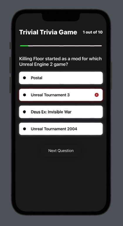 GitHub - BovineDawn/Trivial-Trivia-Game: Basic trivia game that uses opentdb API