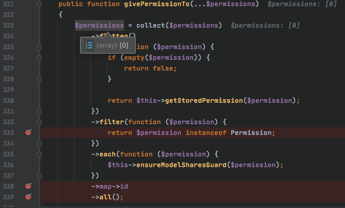 Role syncPermissions not working · Issue #1585 · spatie/laravel-permission · GitHub