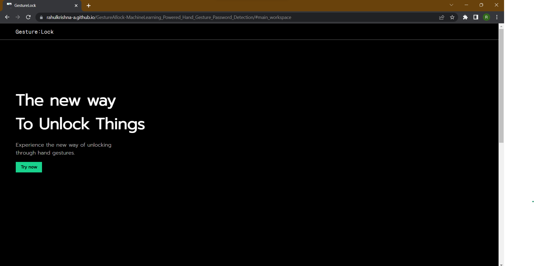 GitHub - RahulKrishna-A/GestureAIlock-MachineLearning_Powered_Hand ...