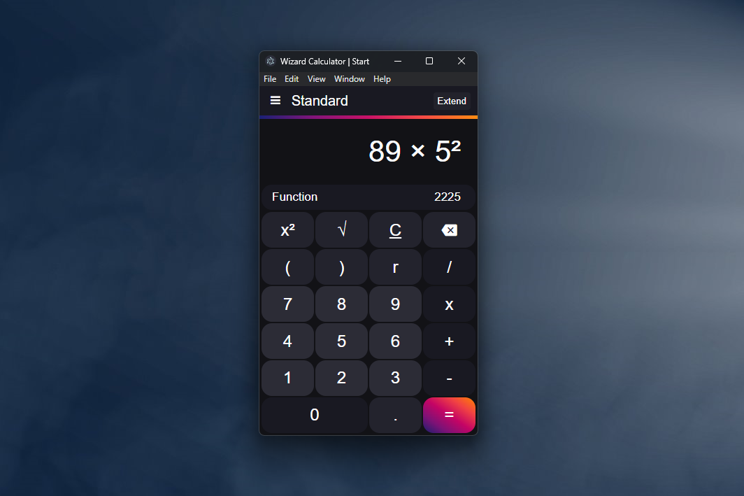 GitHub - DevWizard100/Wizard-Calculator-Electron: Calculator with ...