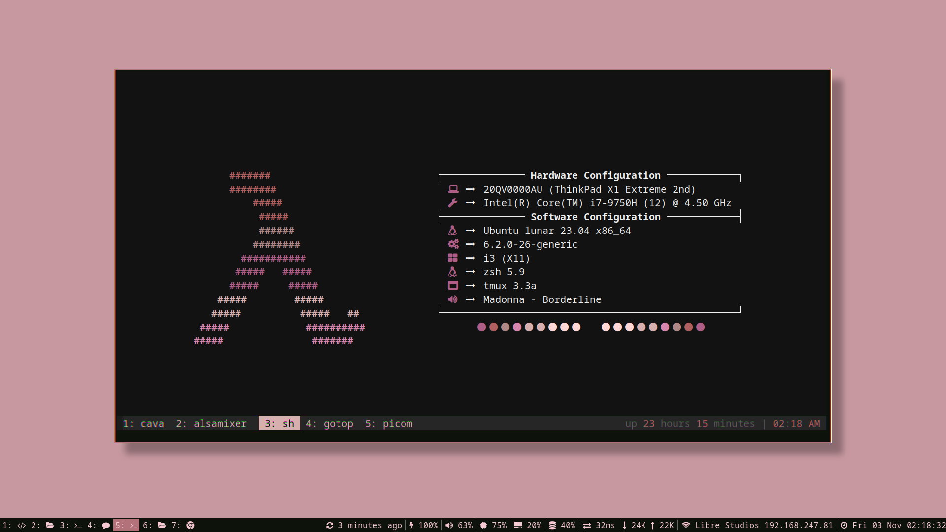 GitHub - sabrehagen/wal-fade: fade your background color through your wal color palette