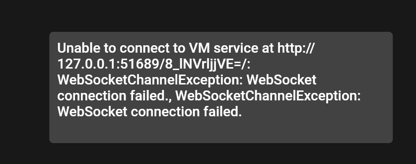 Lost connection to device · Issue #5686 · flutter/devtools · GitHub
