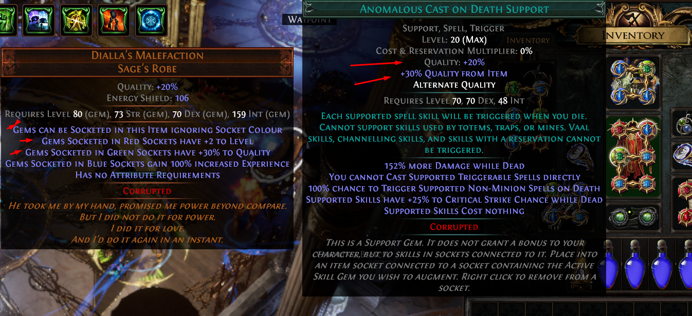 2 Gems Socket And Green Socket 30 Quality Not Detected · Issue 5051 