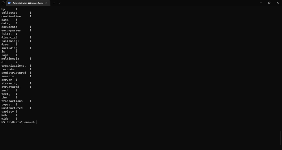 GitHub - SrijaMukherjee12/Hadoop-MapReduce-WordCount