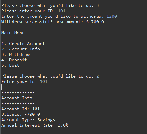 Github Stanzin7atminheritance Java Code For Basic Atm Functions By