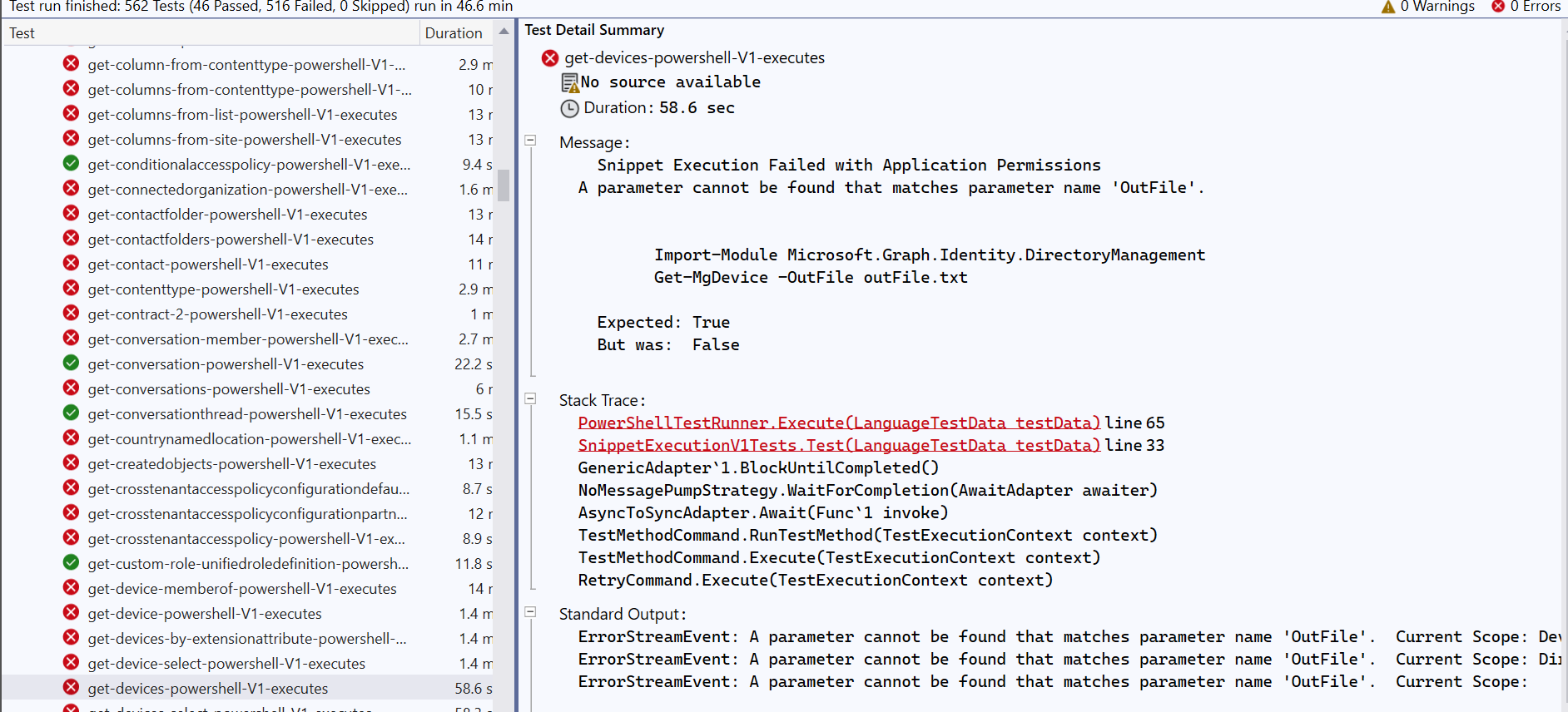 Invalid "OutFile" parameter on some powershell snippets · Issue #1135 · microsoftgraph/microsoft ...