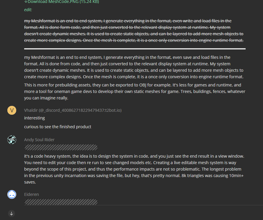 Delete edited message instead of strike-out · Issue #375 · matrix-org/matrix-appservice-discord ...