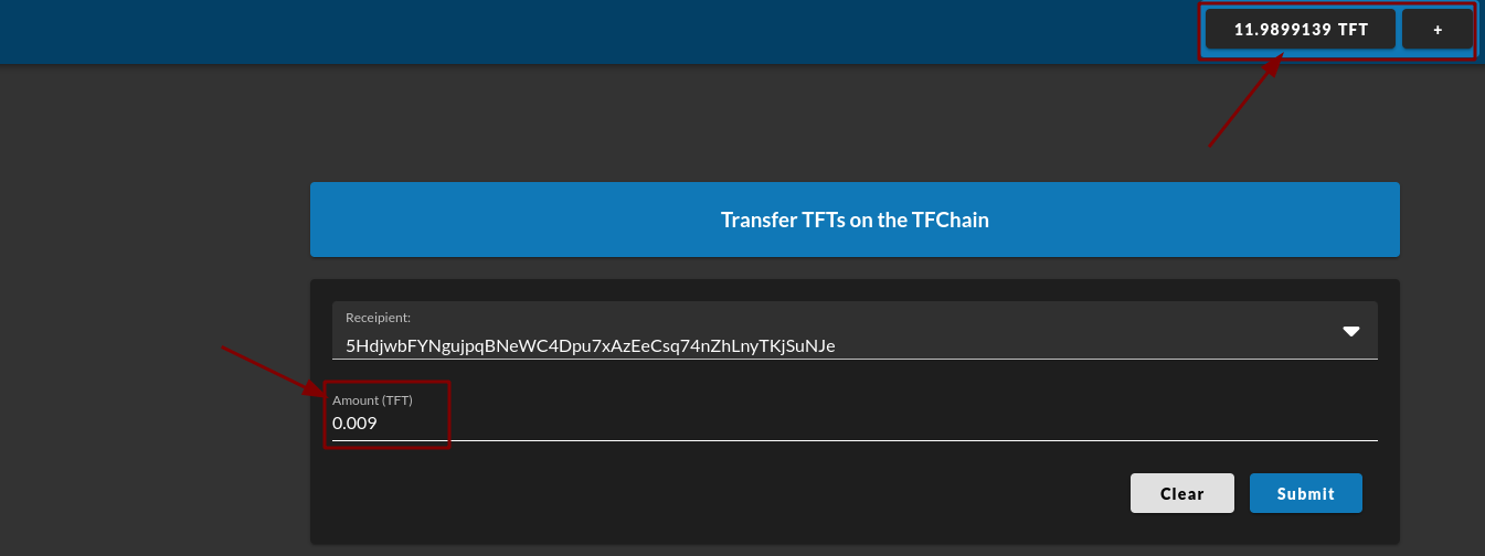 Calculation of a decimal number TFT transaction is incorrect. · Issue #164 ...