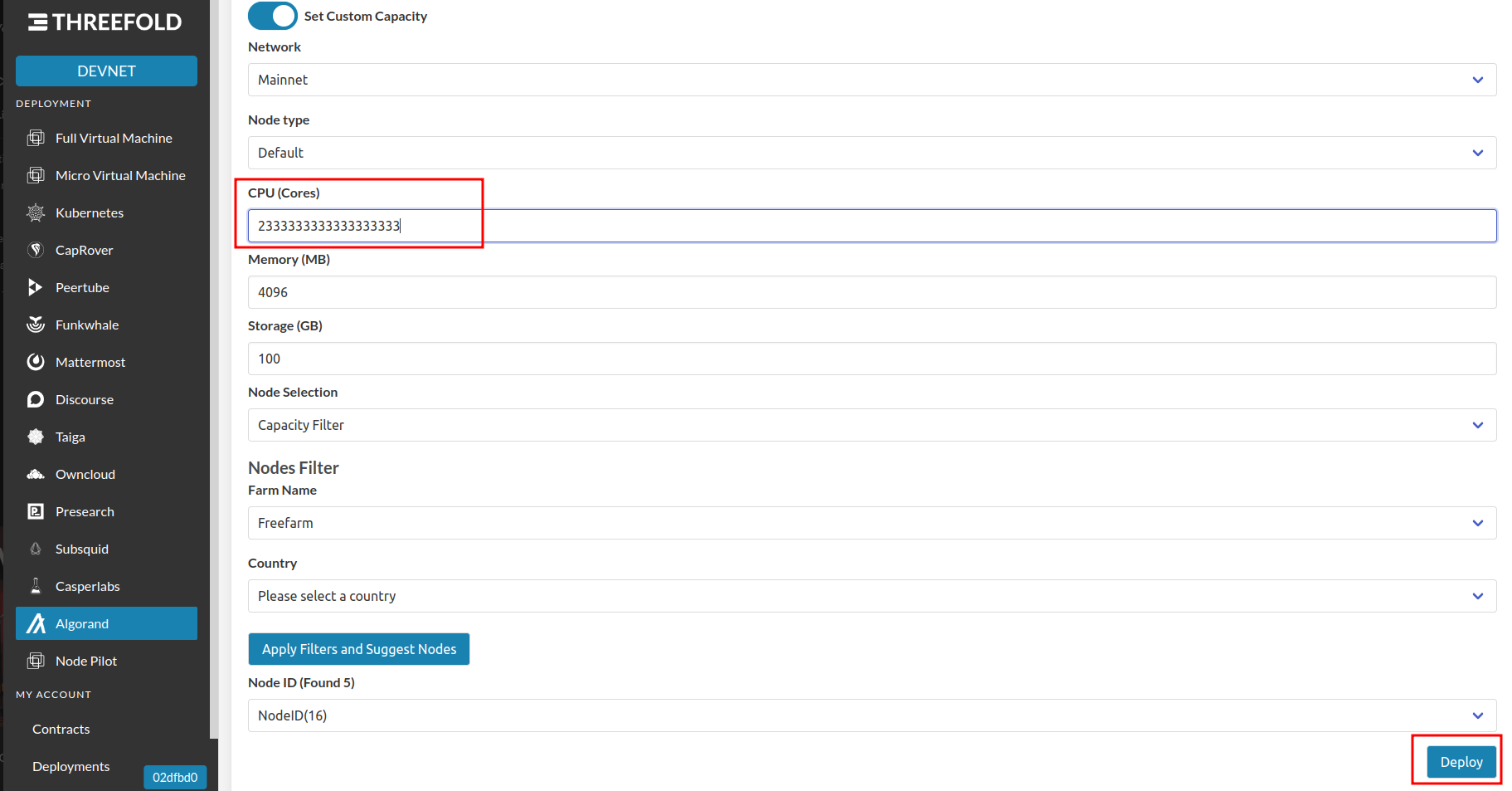 Algorand input validation · Issue #1048 · threefoldtecharchive/grid_weblets · GitHub
