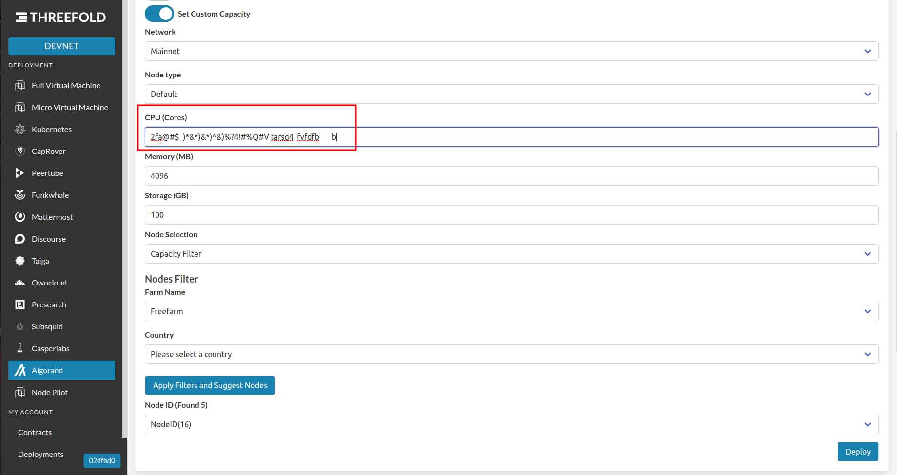 Algorand input validation · Issue #1048 · threefoldtecharchive/grid_weblets · GitHub