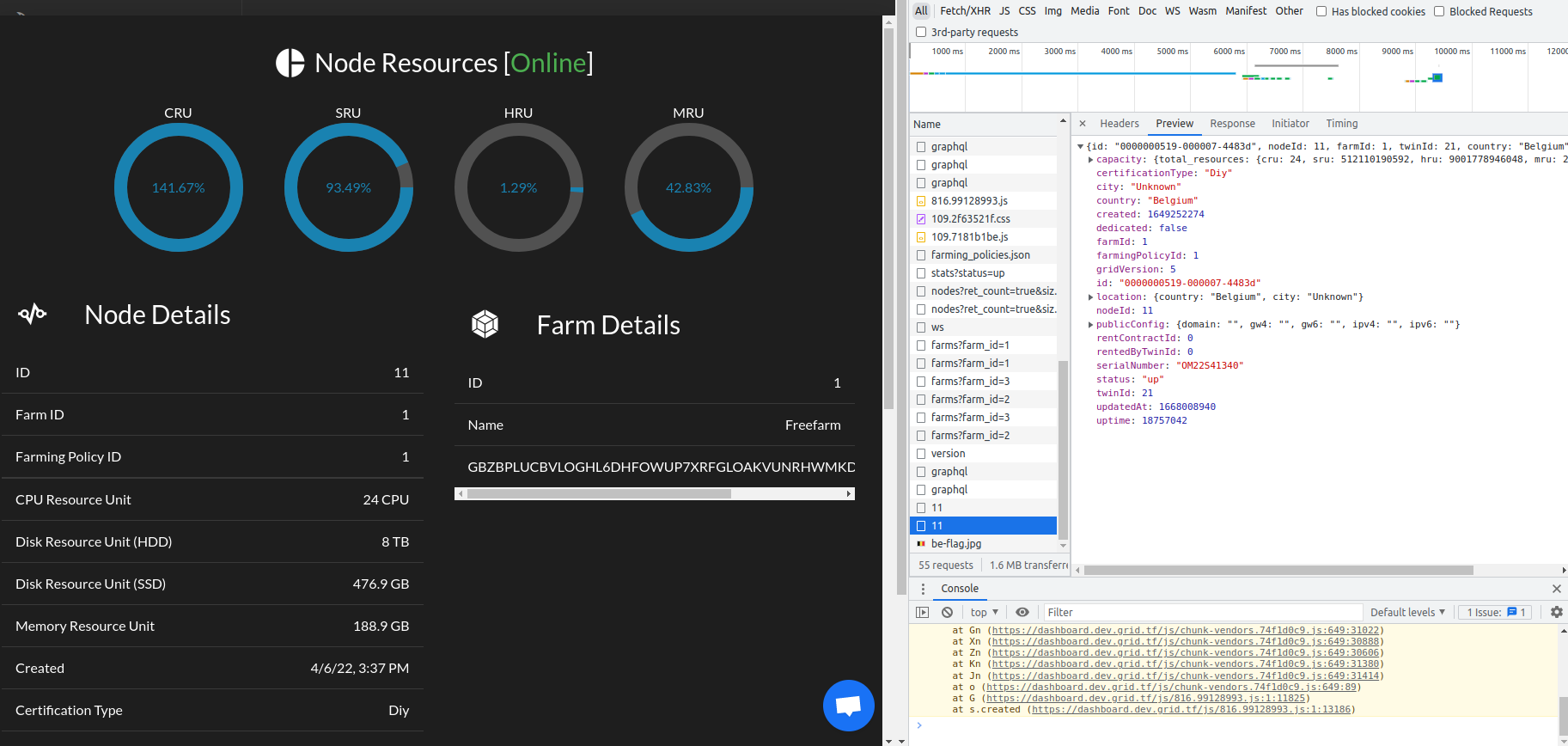 Nodes show down in portal until page refresh · Issue #277 · threefoldtecharchive/tfgrid ...