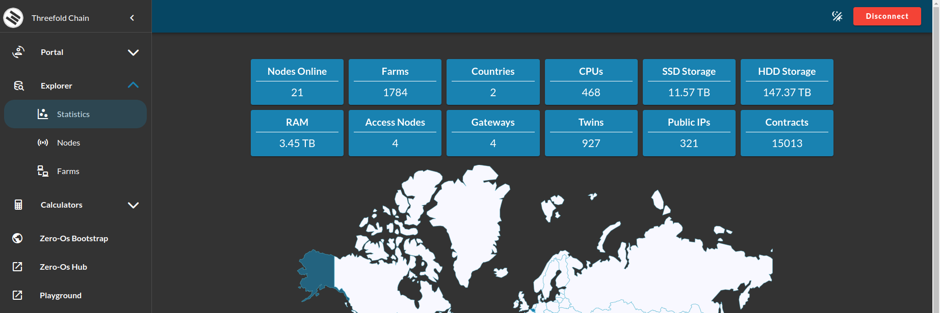 Explorer: Remove the online suffix from the statistics page · Issue #395 · threefoldtecharchive ...