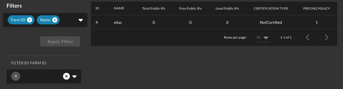 Node Filters Input Validation alert action · Issue #170 · threefoldtecharchive/tfgrid_dashboard ...