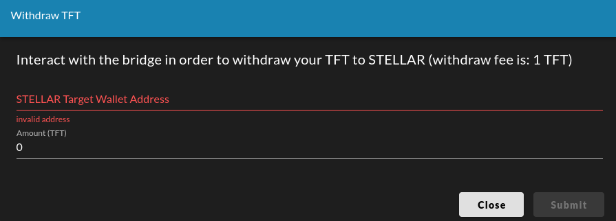 Stellar address validation isn't working anymore `address not found` · Issue #433 ...