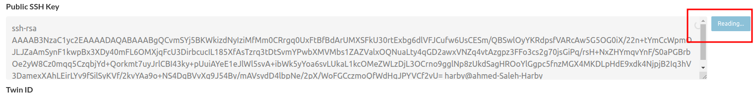After creating a new profile and set the sshkey, it keeps storing forever · Issue #1199 ...