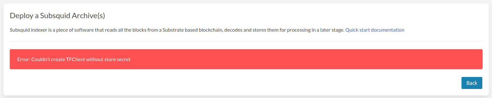 Can't deploy a (Peertube - Funkwhale) Instance · Issue #1217 · threefoldtecharchive/grid_weblets ...