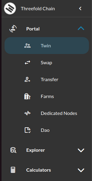 Portal children don't have an active class to activate the selected child with backgrounds like ...