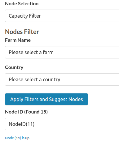 [capacity-filter] shows nodes as offline when they are not (e2e support ...