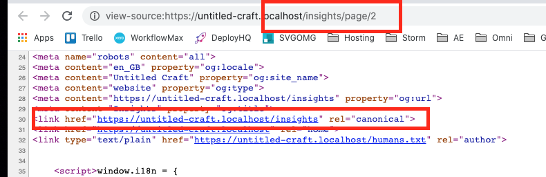 [Potential Bug] - Canonical on paginated pages could be wrong. · Issue #875 · nystudio107/craft ...